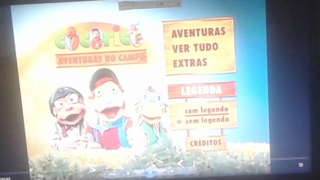 Cocorico DVD Aventuras no Campo menu marcelo - YouTube
