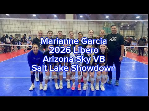 Marianne Garcia 2026 Arizona Sky Libero Salt Lake Highlights - YouTube