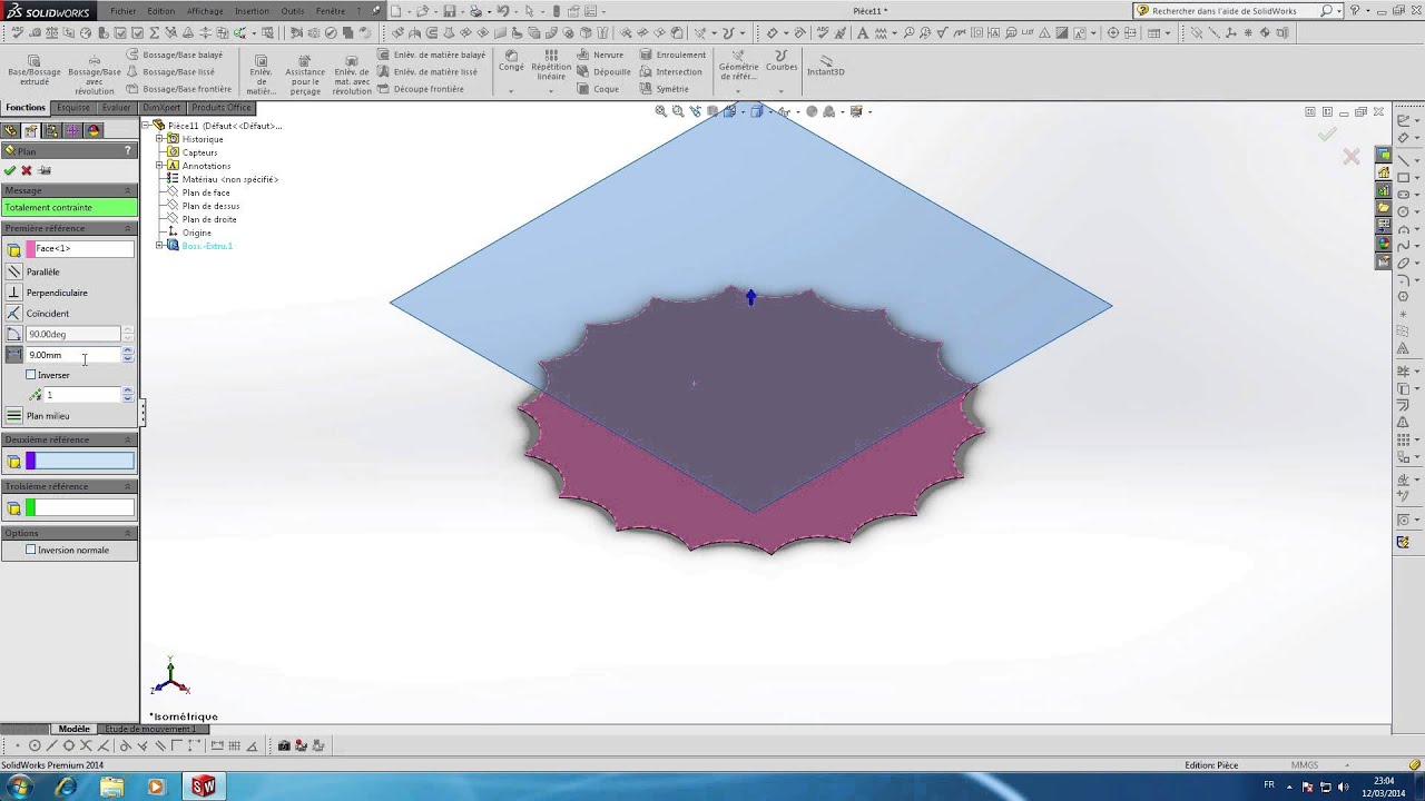CAPSULE sur solidworks 2014 - YouTube