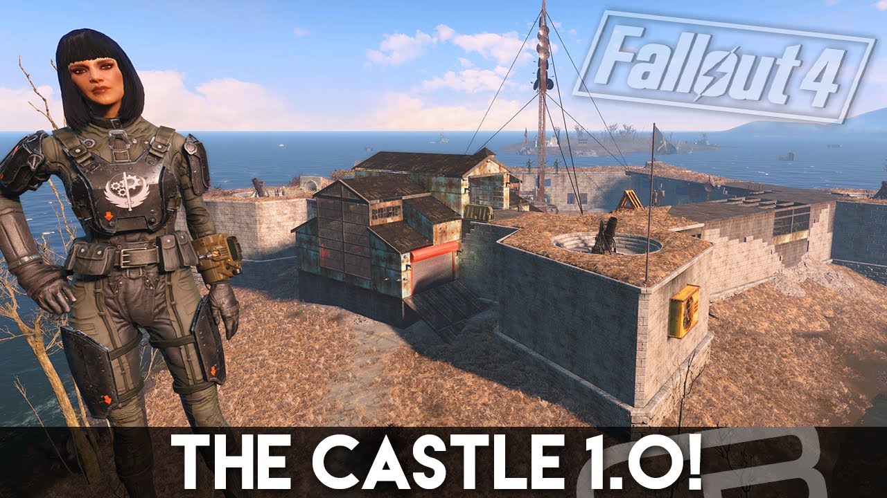 THE CASTLE V1! (Fallout 4 "The Castle" Vanilla Build) - YouTube