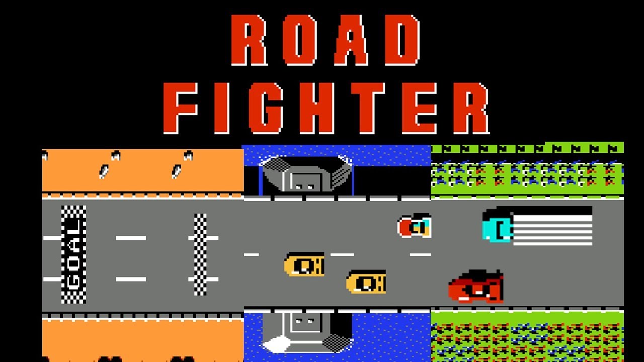 Road Fighter Longplay FC/NES RetroGame - YouTube