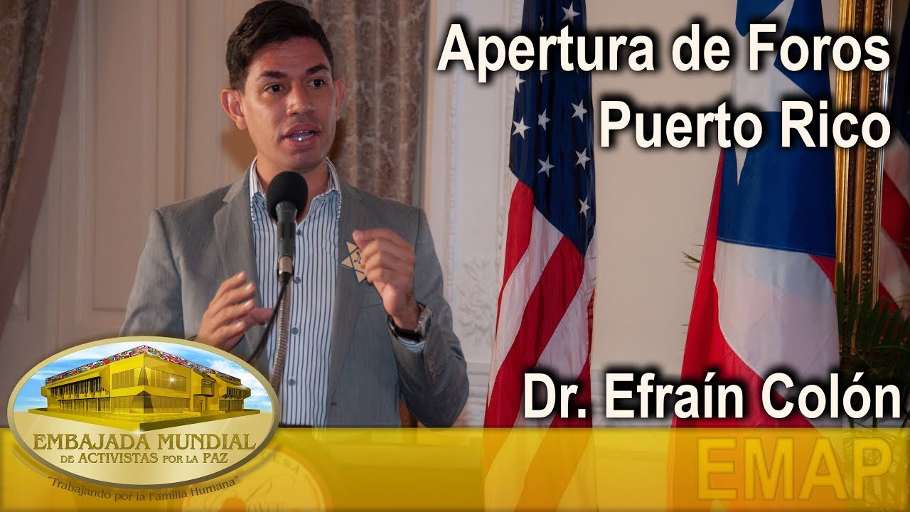 Educar para Recordar - Apertura de Foros - Dr. Efraín Colón - Puerto ...