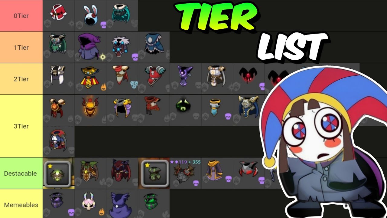 Tier List de las Mejores Armaduras en Magic Rampage - YouTube