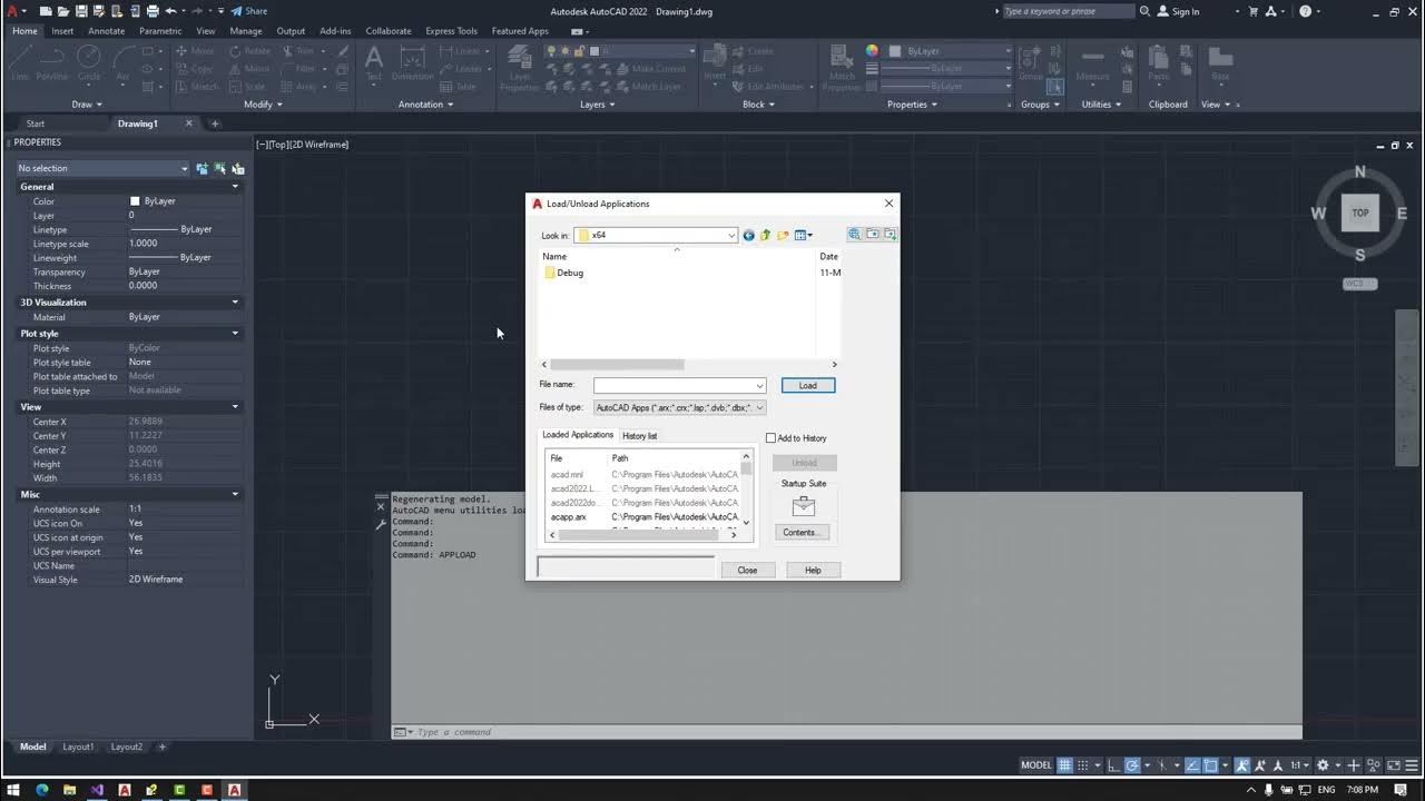 Creating and Modifying a Layer Table Record AutoCAD ObjectARX 2022 - YouTube