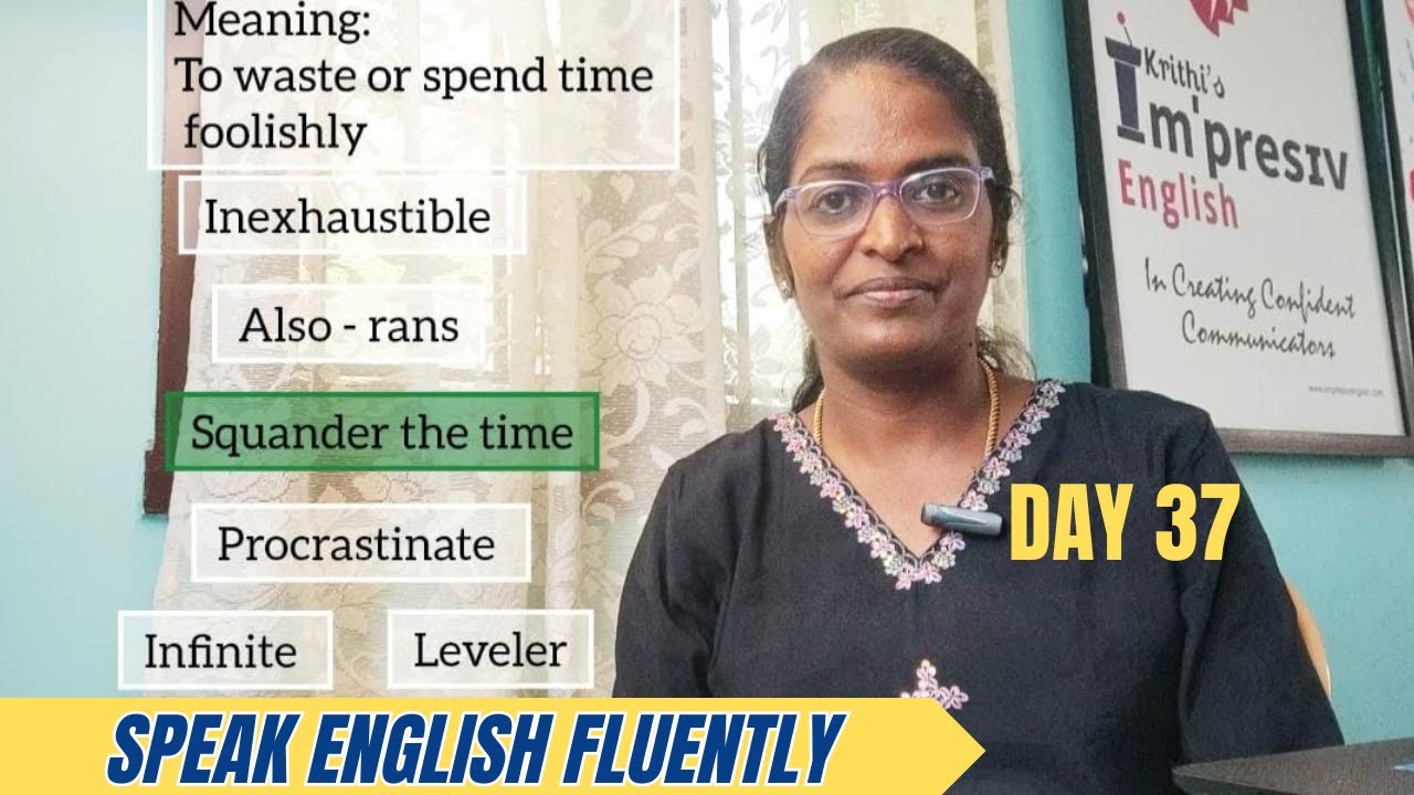 Speak English Fluently | Day 37 |101|Transform your English Fluency |impresivenglish - YouTube