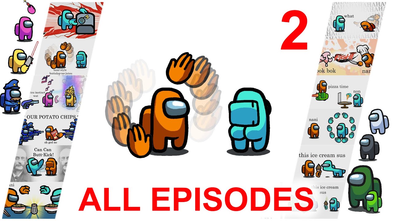 Among Us Handshakes Shorts (All Episodes) - YouTube