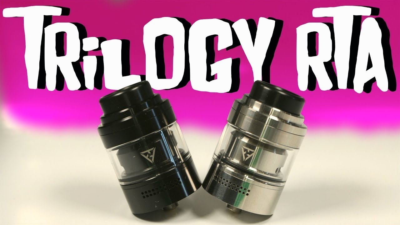 Trilogy 30mm RTA By Vaperz Cloud! - YouTube