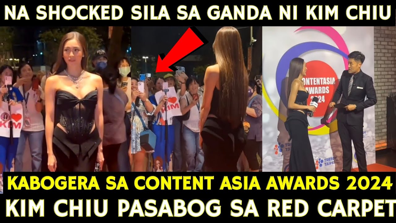 Kim Chiu KABOGERA sa CONTENT ASIA AWARDS 2024! NAGULAT SILA! KimPau , Arjo Atayde Panalo BEST ...