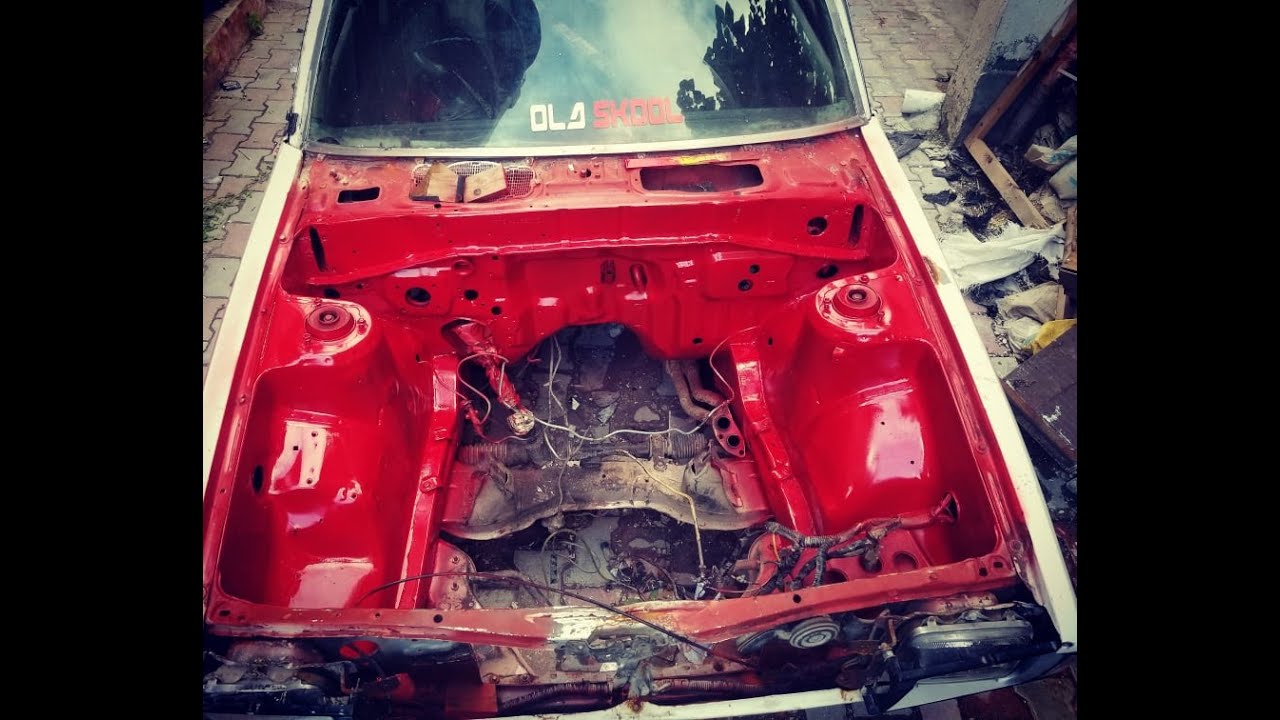 KE 70 Engine Bay Paint [Part 2] Project KE-70 | Talha's Garage - YouTube