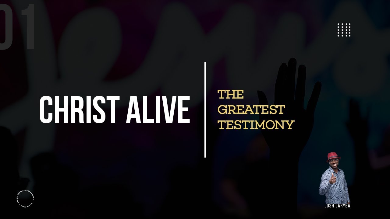 The Greatest Testimony | Grace Pills | Pastor Josh Laryea - YouTube