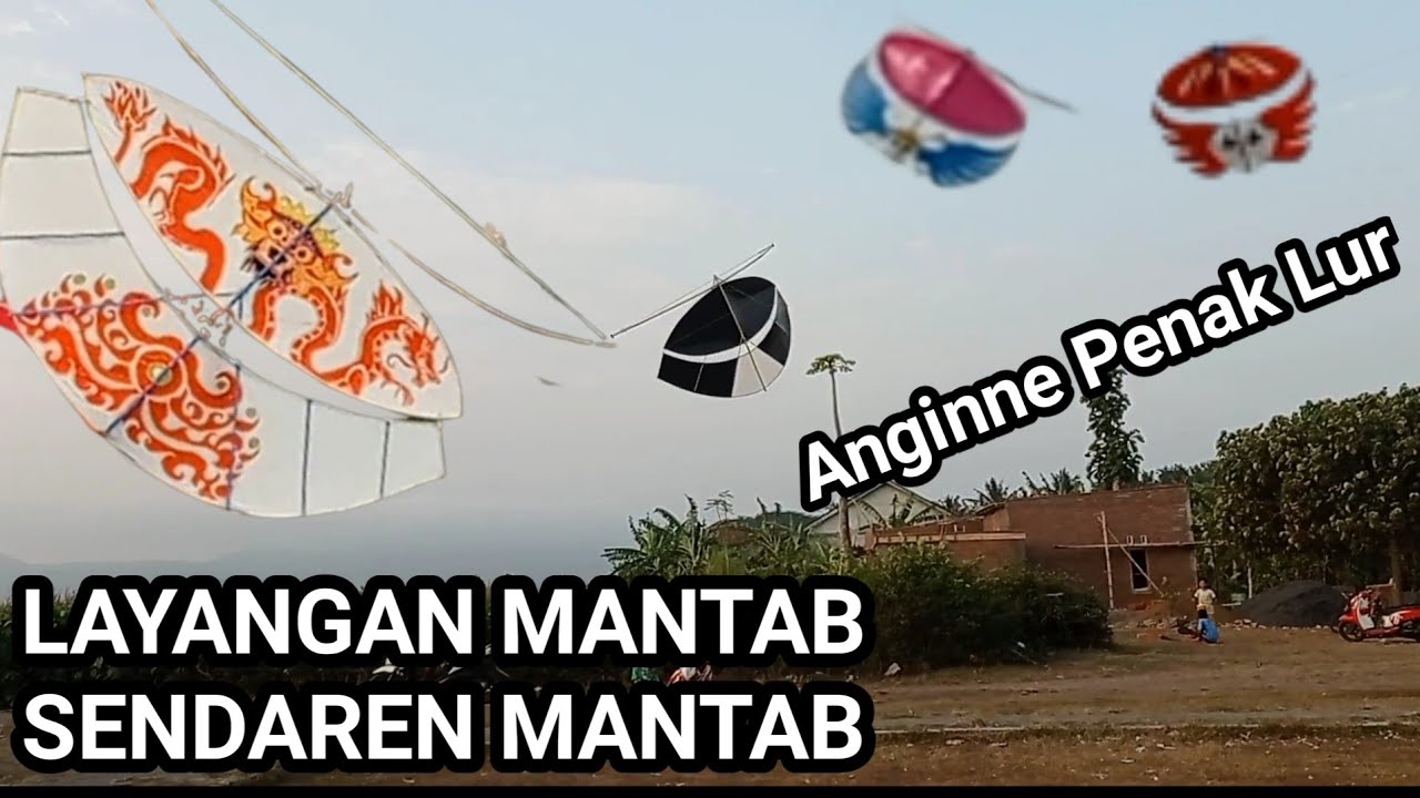 "Menakjubkan! Layangan Gapangan Pegon Ramraman yang Menghipnotis ...