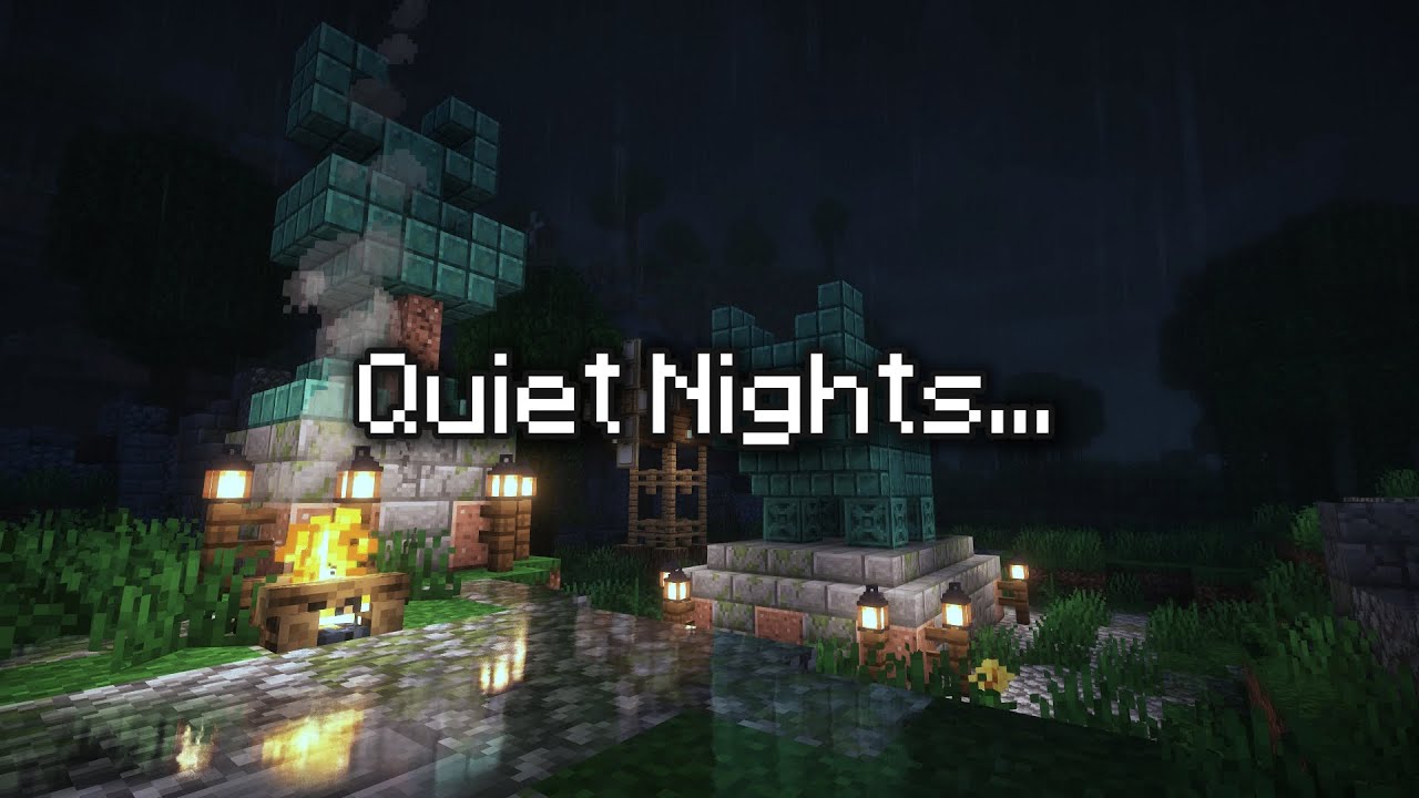 Let the Rain Calm You ... Chill Minecraft Music & Lofi Ambience - YouTube