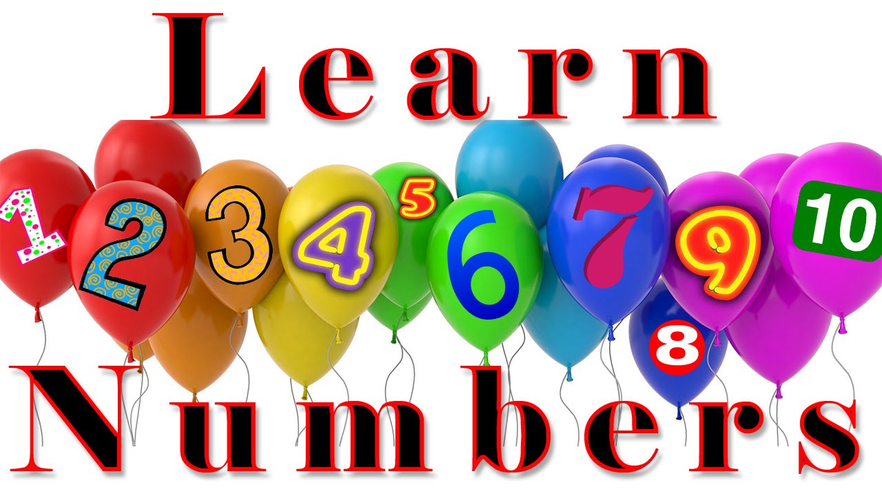 Learn Numbers with Squishy Balloons - YouTube