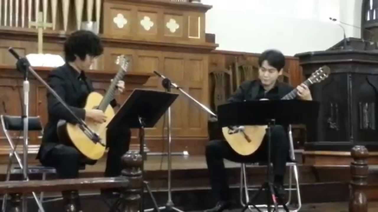 Piazzolla Tango Suite - Andante - 듀오모던(이노영, 김현규) - guitar duo - YouTube