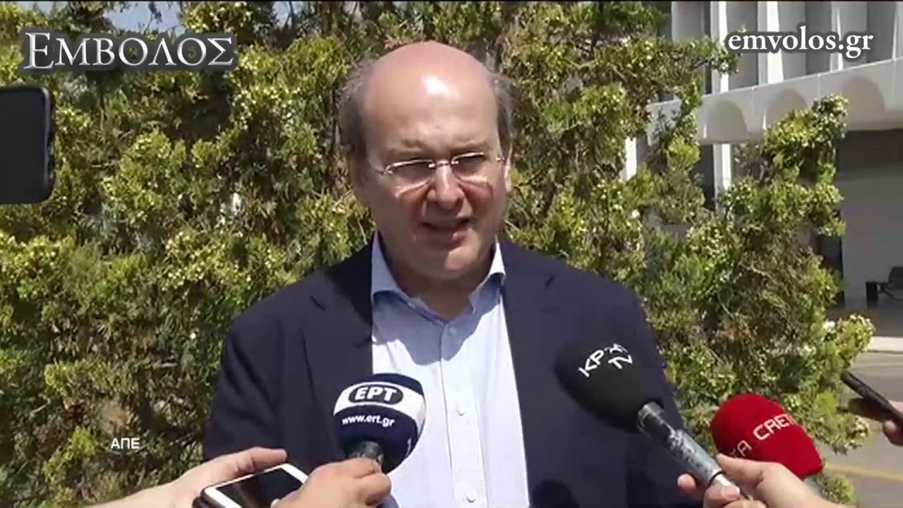 Κ. Χατζηδάκης: Η επίσκεψή μου στην Κρήτη έχει «πράσινο» χρώμα - YouTube