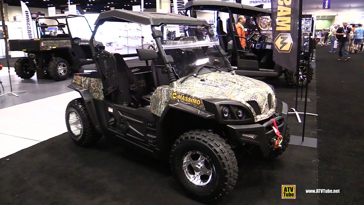 2016 Massimo Gunner 250 S Utility ATV - Walkaround - 2015 AIMEXPO ...