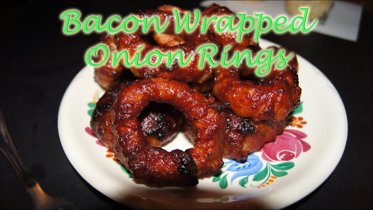 bacon wrapped onion rings, Zwiebelringe Y-BBQ - YouTube