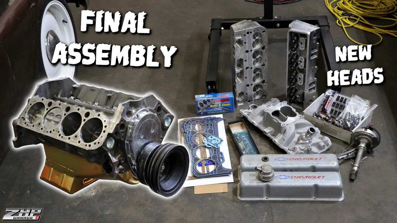Building a 350 Small Block Chevy Start to Finish - Part 3 - YouTube