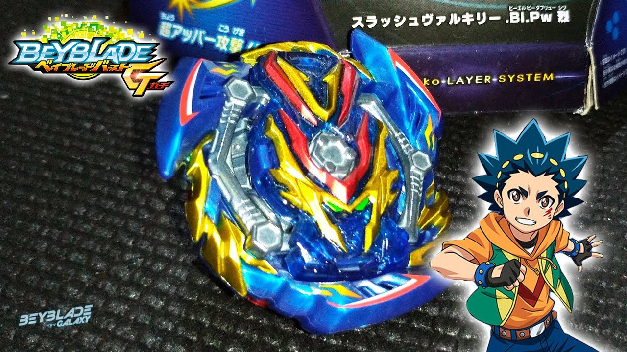 Análise B-134 SLASH VALKYRIE .Bl.Pw 烈 - Beyblade Burst - YouTube