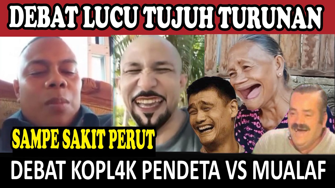 Debat Lucu Tujuh Turunan! Pendeta Vs Mualaf - YouTube