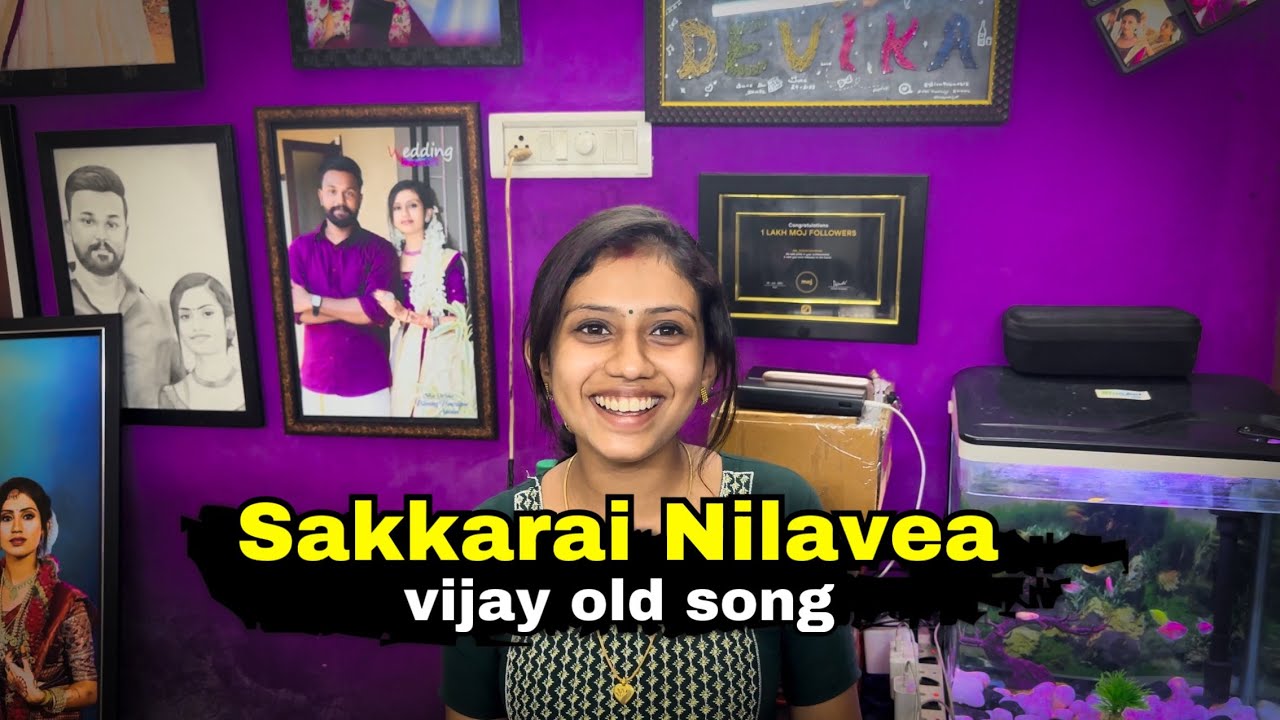 💥Sakkarai Nilavea song😍 | Singer devika | blackraavananwife ...