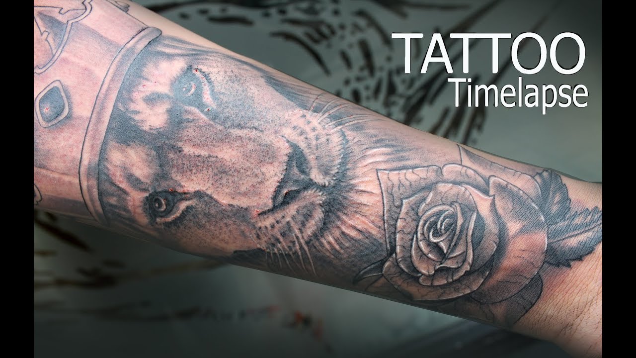 Lion King TATTOO | тату лев | tatuaj Leu - YouTube