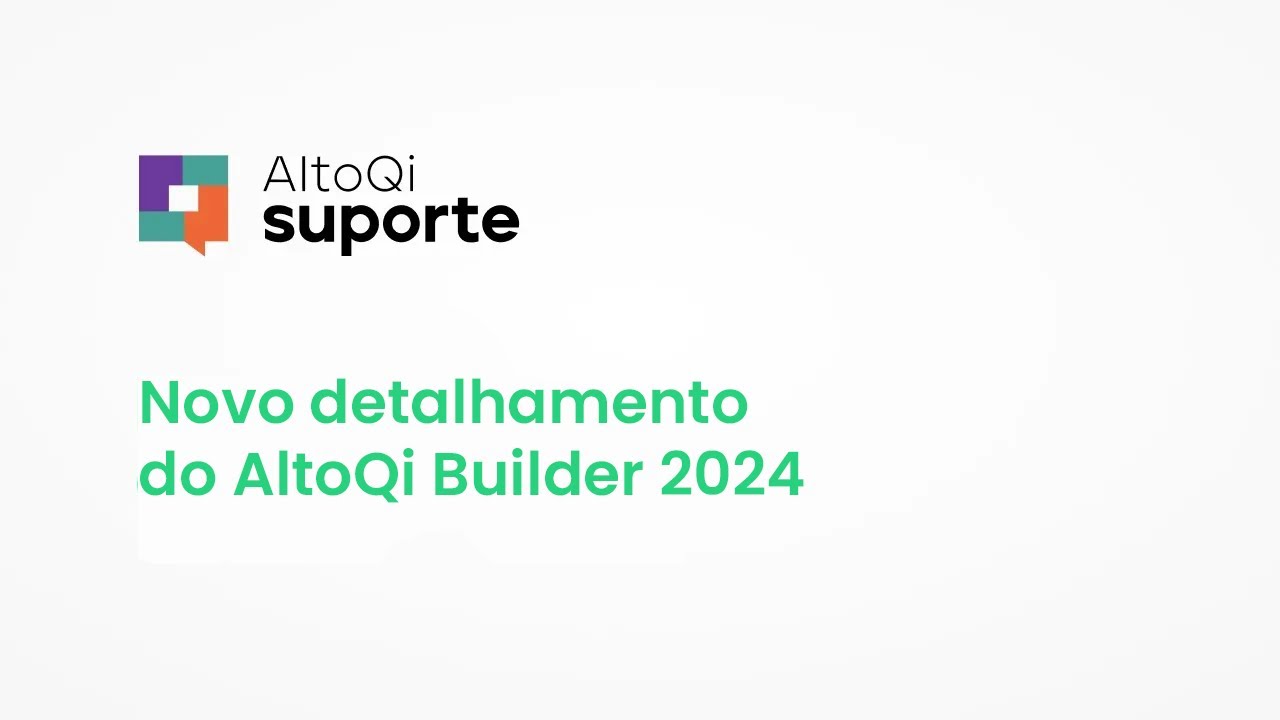 Novo detalhamento do AltoQi Builder 2024 - YouTube