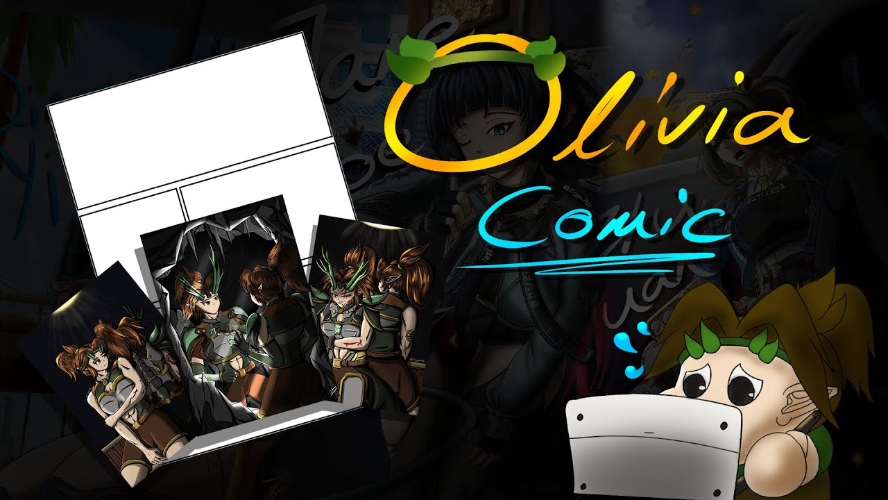🔷OC Comic Late Night 𝘼𝙧𝙩 𝙎𝙩𝙧𝙚𝙖𝙢🔷 Oliva's Short Comic - YouTube