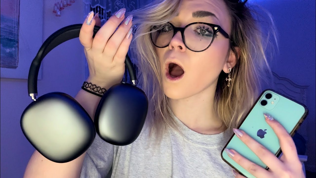 ASMR Fast Tapping on Random Objects w/ Long Nails - YouTube