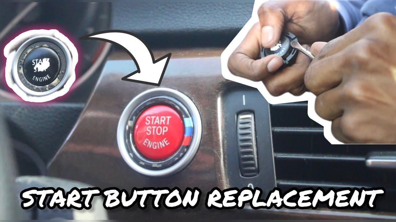 Start Button Replacement (E90 BMW) - YouTube