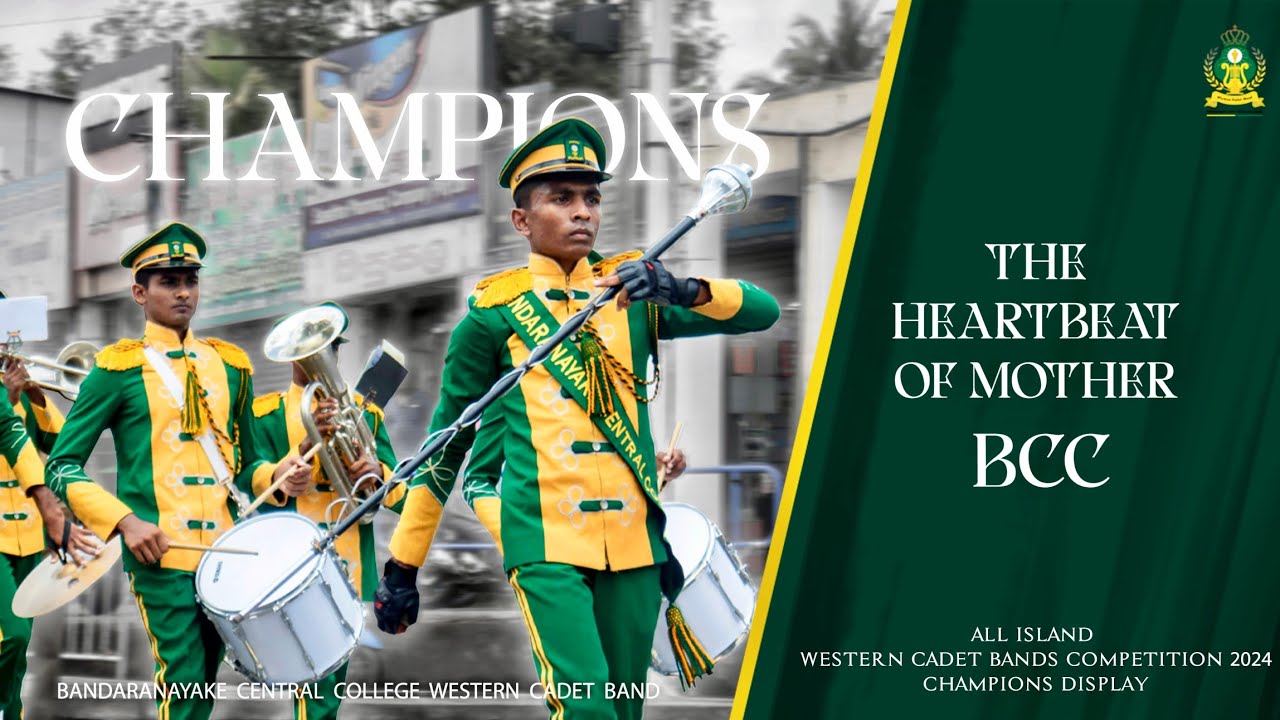 All island western cadet bands competition 2024 Champions Band Display ...