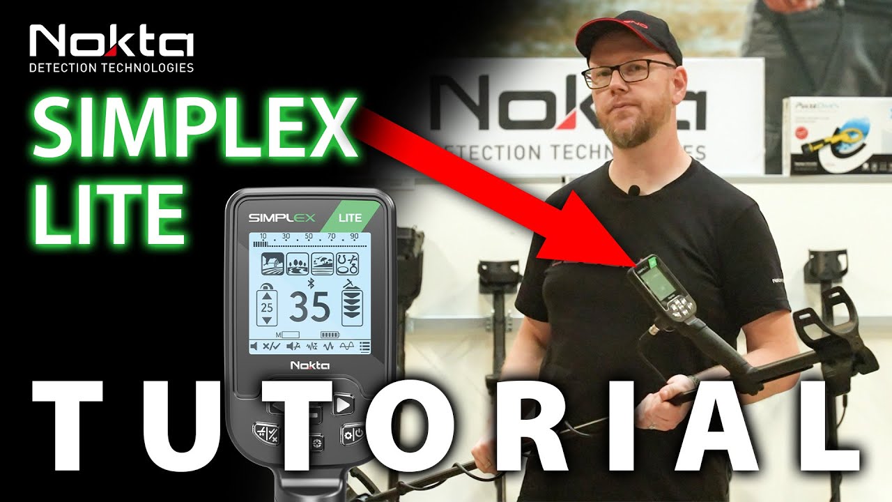 Tutorial Simplex Lite metaaldetector. Instructievideo voor ...