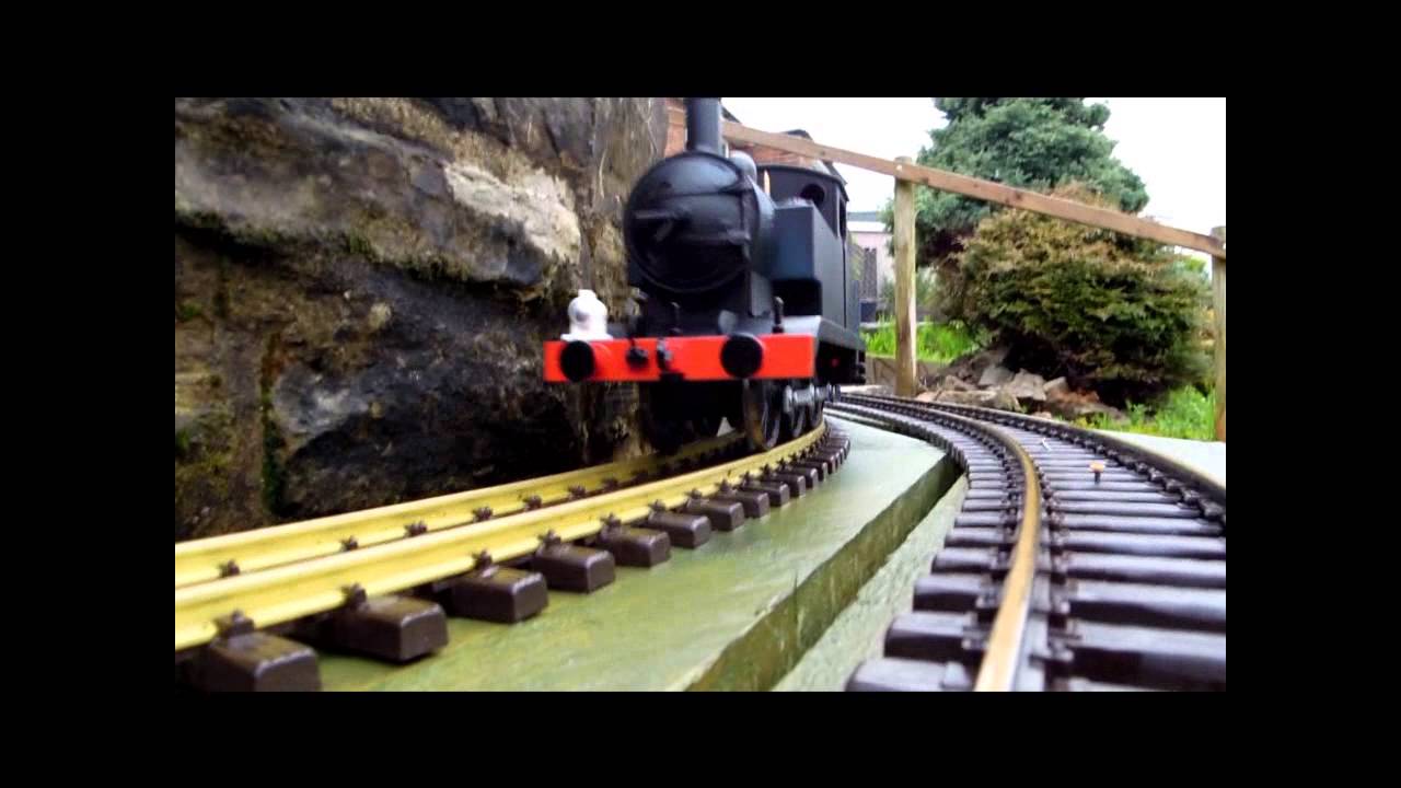 Modified Bachmann G Scale Thomas on the Rails - YouTube