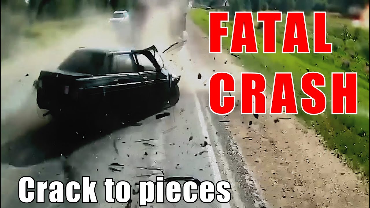 The scariest shocking moment car crash cought on dashcam - YouTube