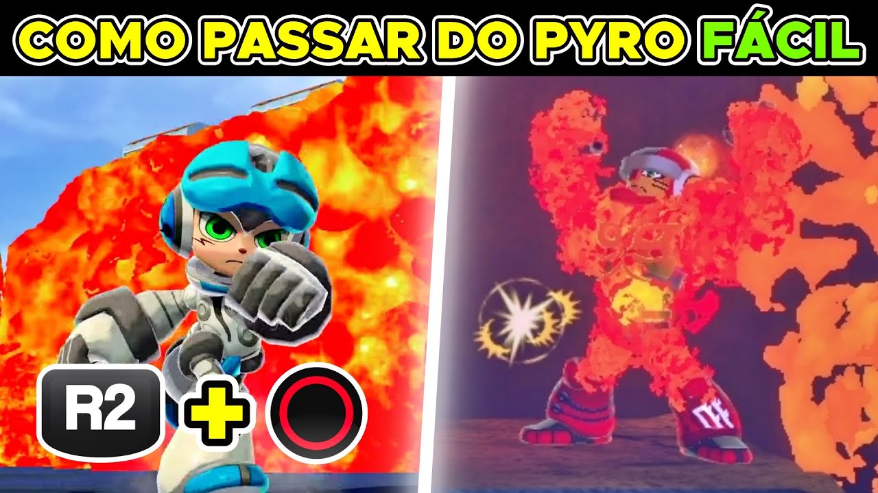 COMO DERROTAR O PYRO NO MIGHTY NO.9 DE FORMA FÁCIL - tutorial - YouTube