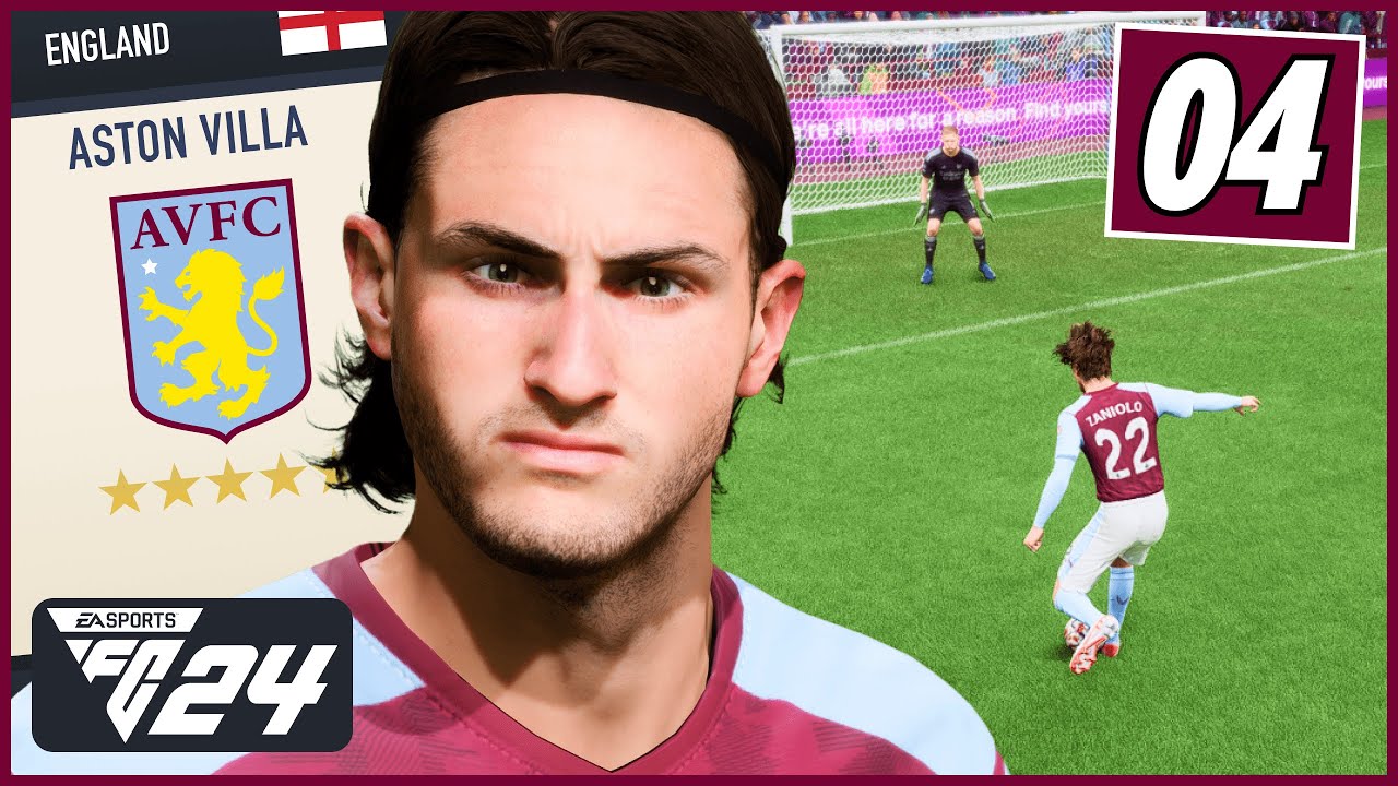 Aston Villa scoring INCREDIBLE last minute winners... Ep4 (EA FC 24 ...