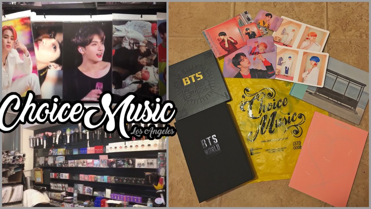 KPOP GALORE AT CHOICE MUSIC LA - YouTube