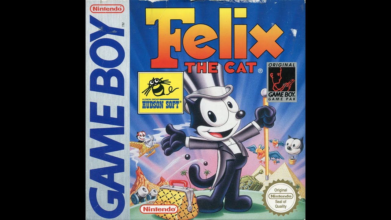 Felix the Cat (Nintendo Game Boy) - Full Playthrough (International Cat ...