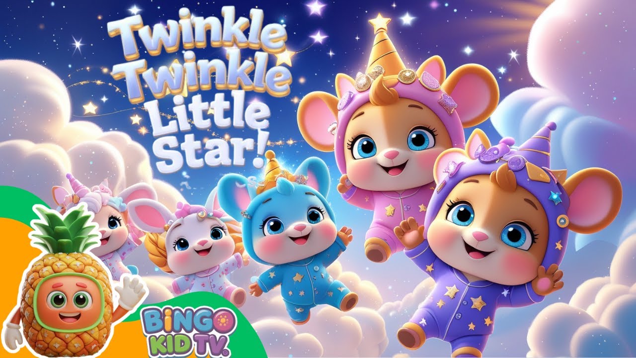 Twinkle Twinkle Little Star | 3D Animated Nursery Rhyme for Kids ...