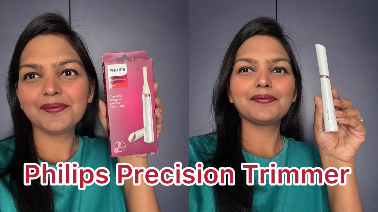 Philips Precision Trimmer Flawless Brows & Precise Touch-ups || Pen ...