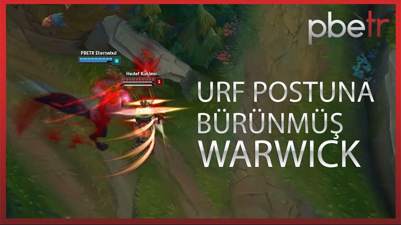 Urf Postuna Bürünmüş Warwick (2017 Güncelleme) League of Legends - YouTube