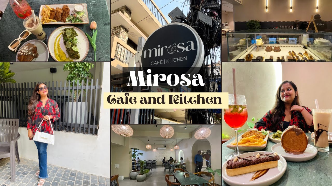 Mirosa Cafe & Kitchen 🫶☕️| Newly opened cafe in Hyderabad | Outing with friend 💌 - YouTube