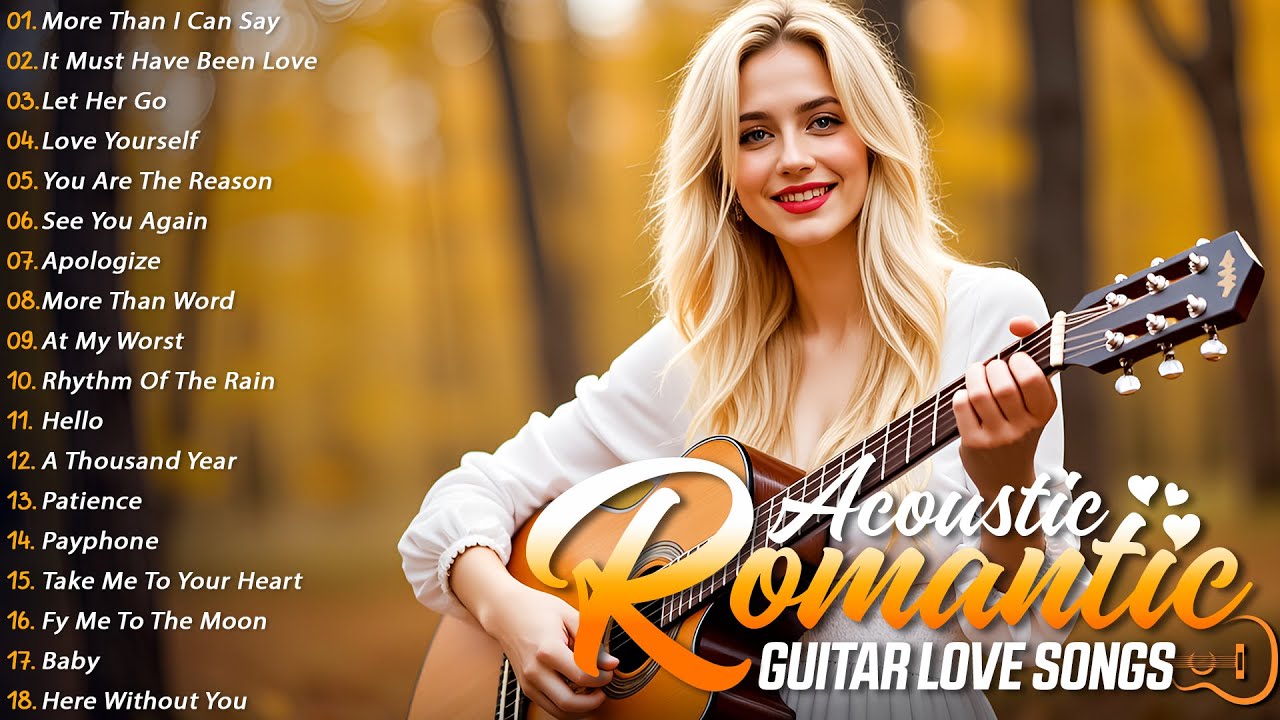 Top 100 Greatest Acoustic Guitar Songs of All Time 💖 Relax with ...