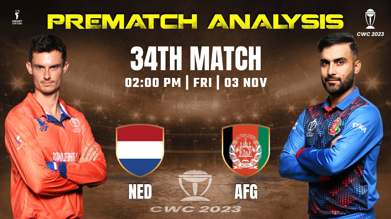 World Cup 2023 Netherlands vs Afghanistan 34th Match PREDICTION, NED vs ...