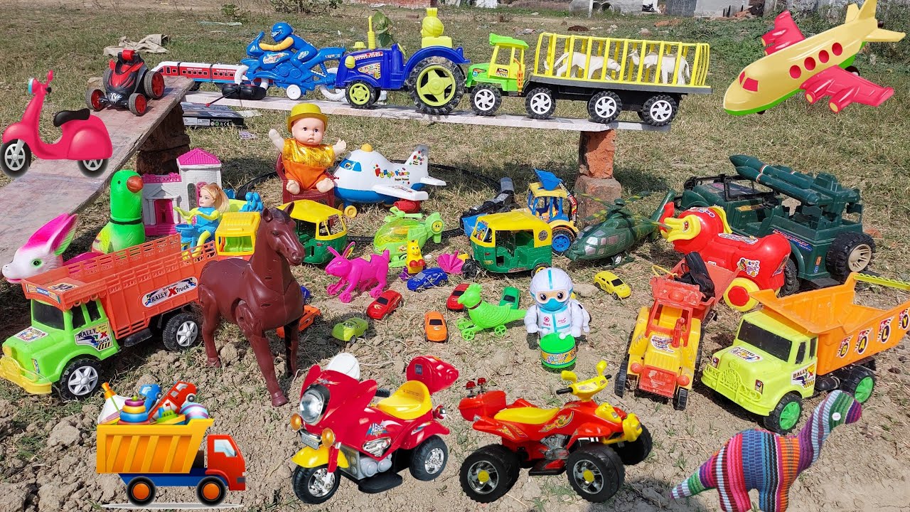 tractor cartoon,jcb,crain,bulldozer,kidstoy,truck,dumper truck,tempo ...