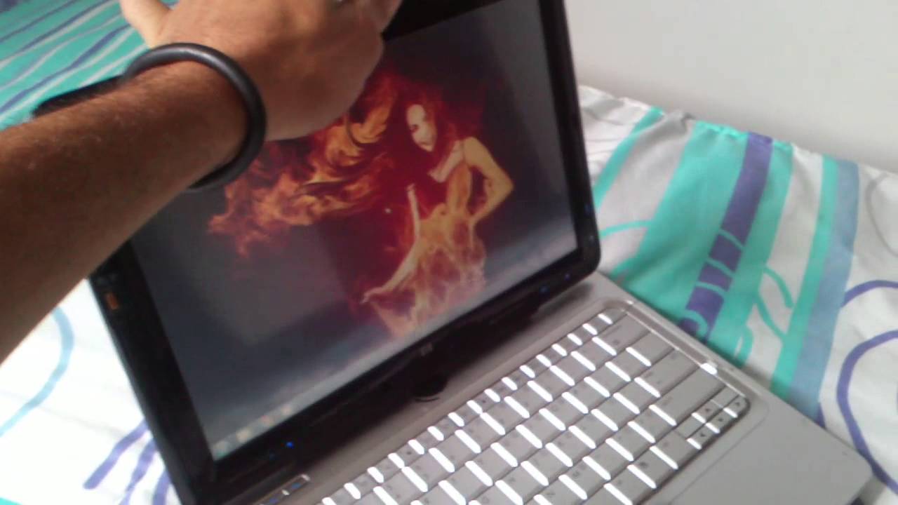 Notebook HP pavillion tx2500 - YouTube