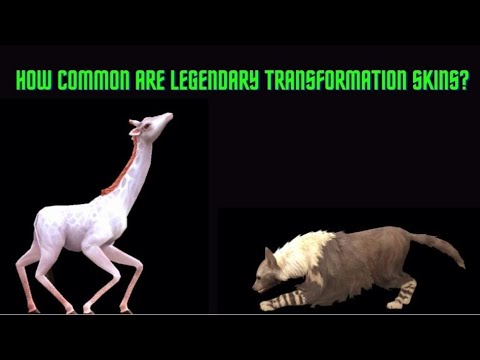 Wildcraft: How common are transformation legendary skins? - YouTube