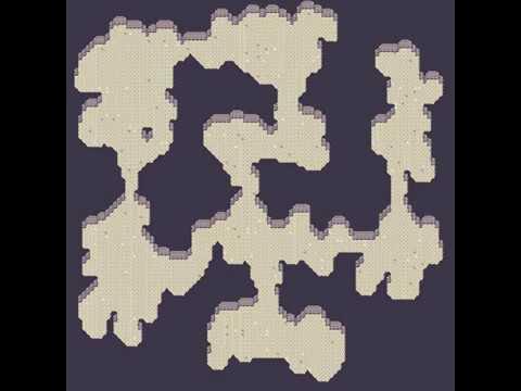 Cave Generation using BSP and Cellular Automaton - YouTube