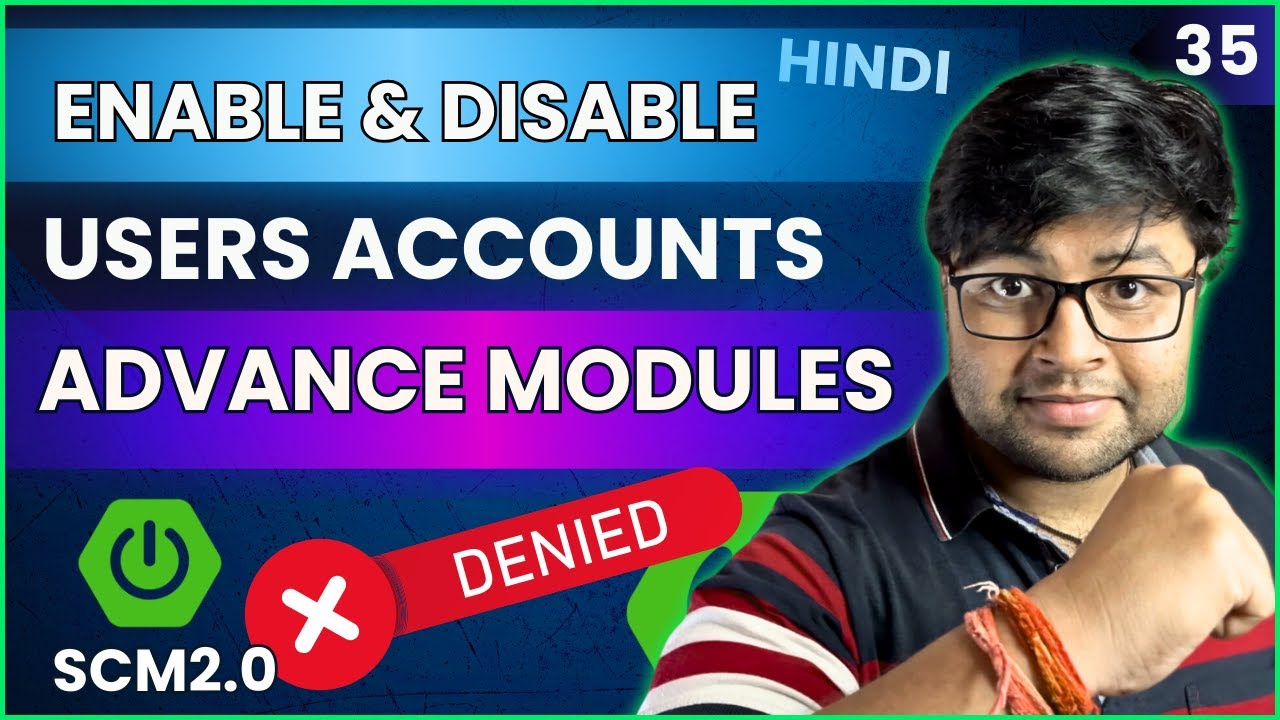 π Disable User Accounts In Spring Security Spring Boot Project In