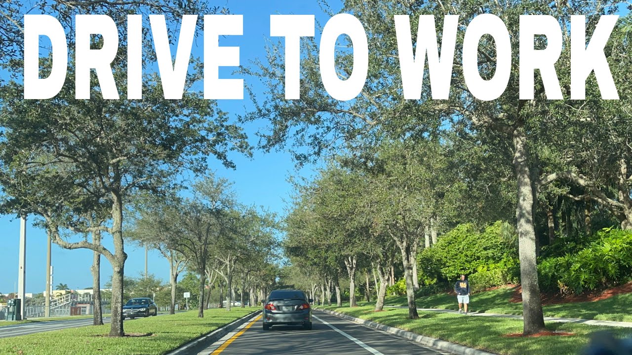 Drive to work || Florida USA || Rosalinda - YouTube